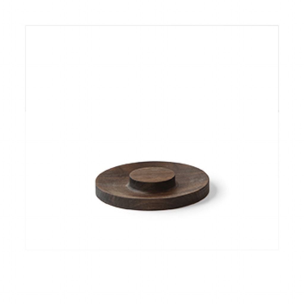 Craster Tilt Mini Jar - Lid - Walnut - Oiled | Premium Gastro